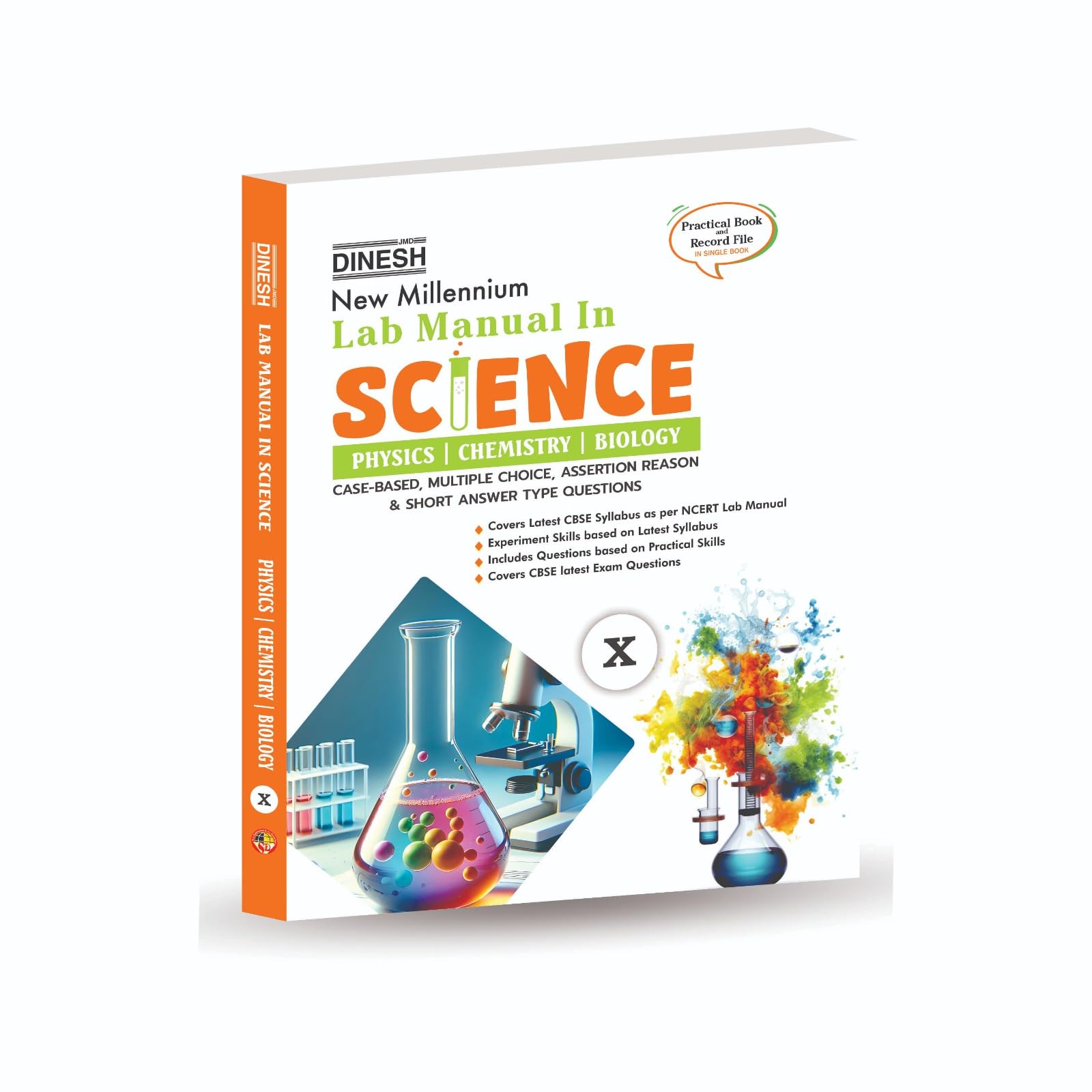 DINESH New Millennium Lab Manual in Science – Class 10 (Physics ...
